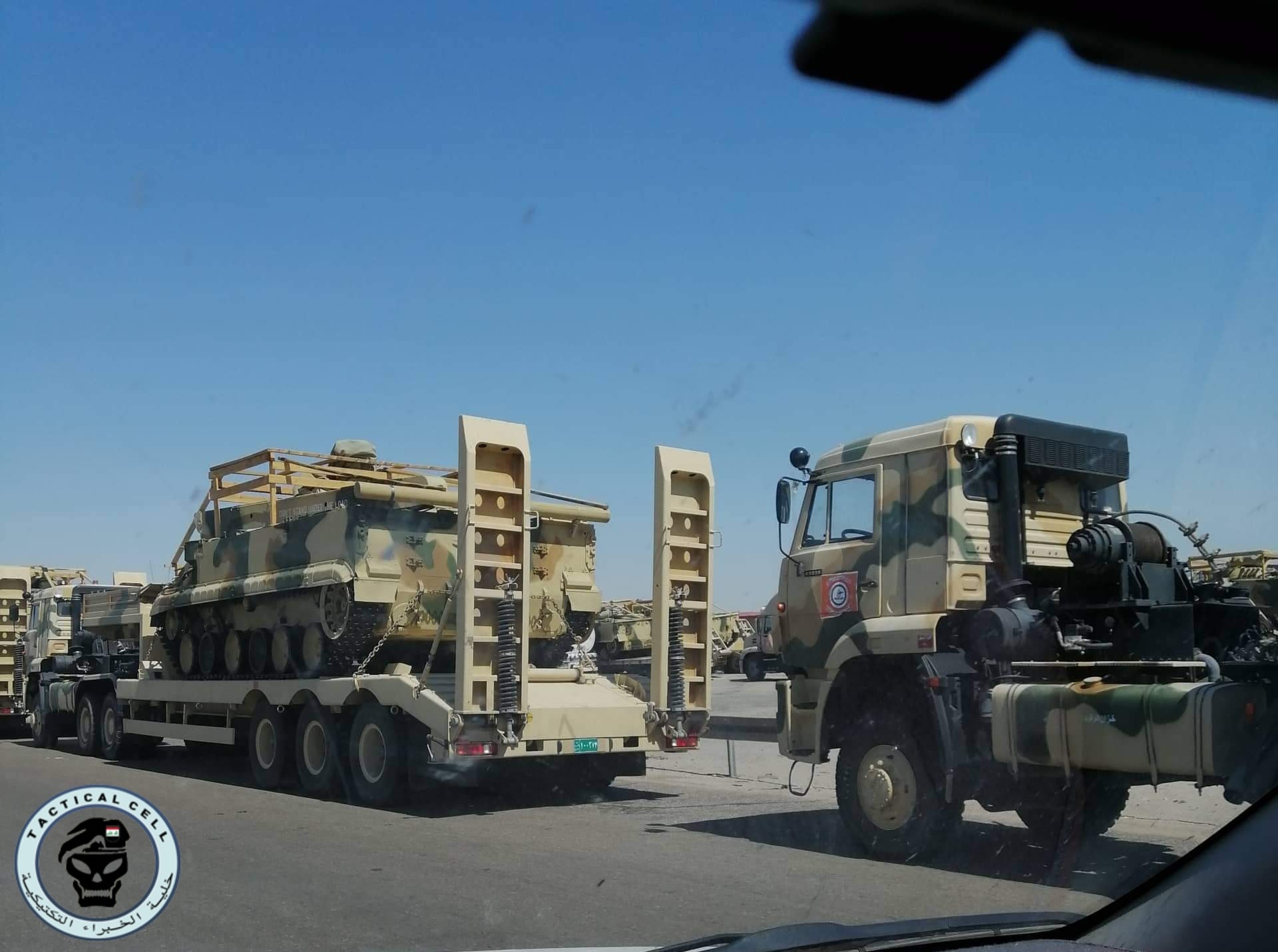 Iraq receives a second batch of BMP-3 armored vehicles - MENADEFENSE