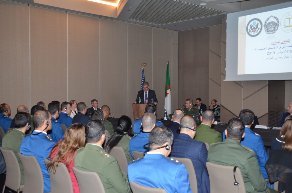 USA-Algeria cooperation: ICITAP Final Judiciary Forensic Seminar ...