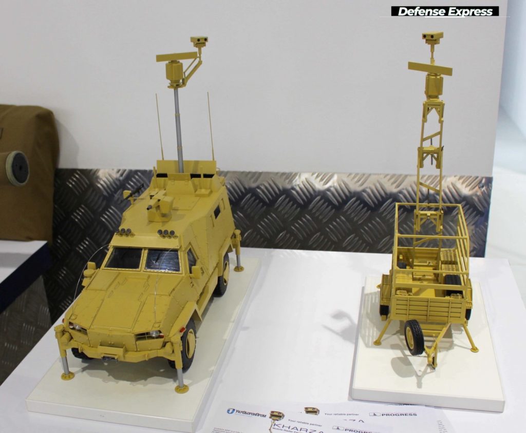The latest Ukrainian mobile radar systems for reconnaissance ...
